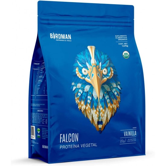 Birdman Falcon Protein Proteina En Polvo Organica Vegetal Libre de ...
